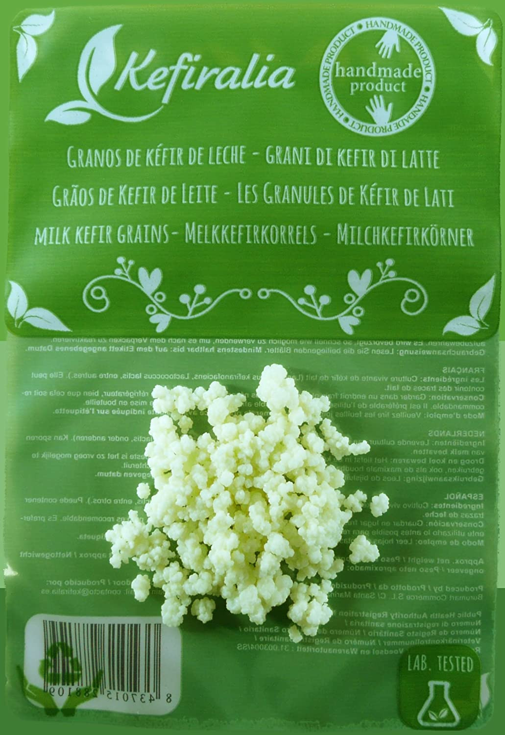 40g de Kefir de Leite - Fresco | Kefiralia